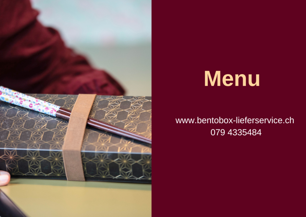 Les menus du bento - Bento-Lieferservice